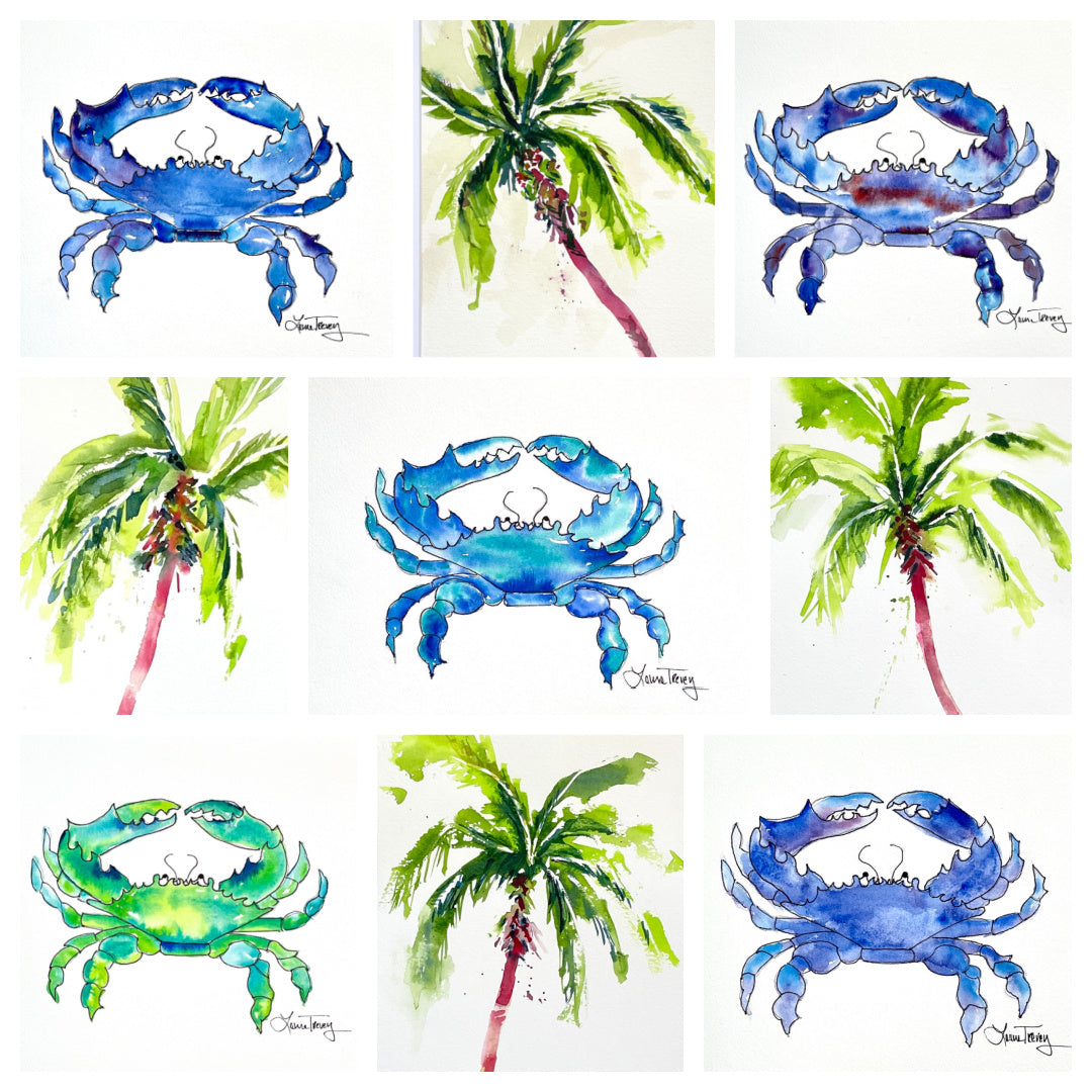 Tropical ART Release February 21st - Laura Trevey Watercolor